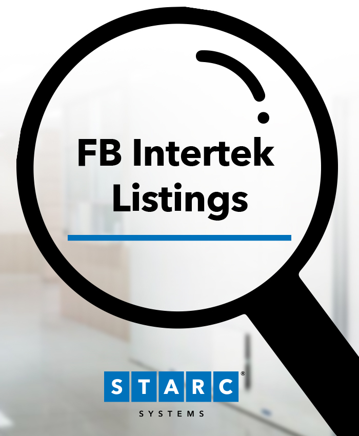 Download Our Certification/ Listing Powered By Intertek - STARC - FireblockWall